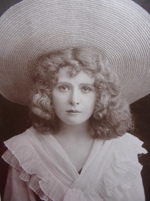 EDWARDIAN ACTRESS MISS Mabel Love Postcard Posted 1906 £2.75 - PicClick UK